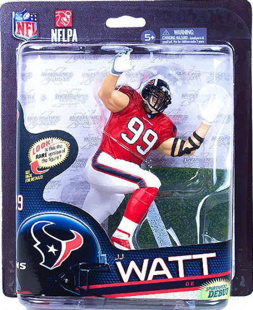McFarlane Toys NFL Houston Texans Sports Picks Series 33 JJ Watt Action ...
