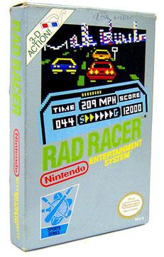 Nintendo NES Rad Racer Video Game Cartridge Opened, Complete - ToyWiz