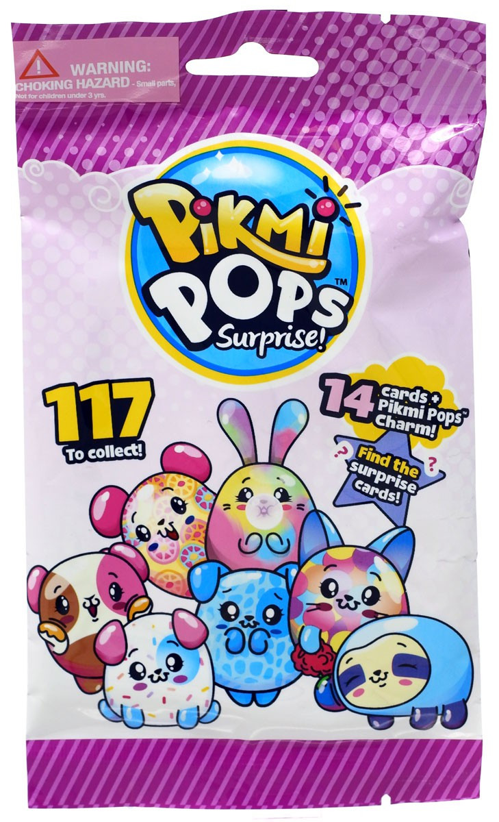 Pikmi Pops Surprise Pikmi Pops Surprise Trading Card Pack 14 Cards ...