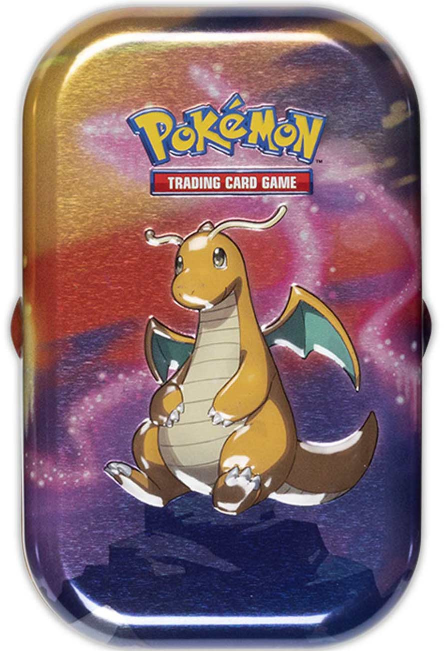 Pokemon Trading Card Game Kanto Power Dragonite Mini Tin Set 2 Booster ...