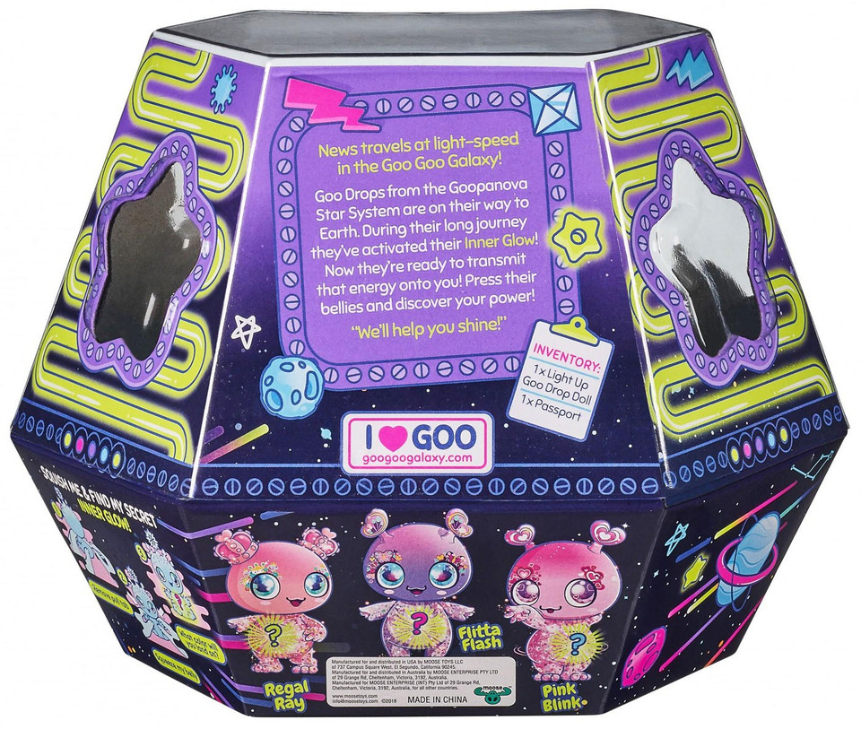 Goo Goo Galaxy Snow Glow Alien Baby Moose Toys - ToyWiz