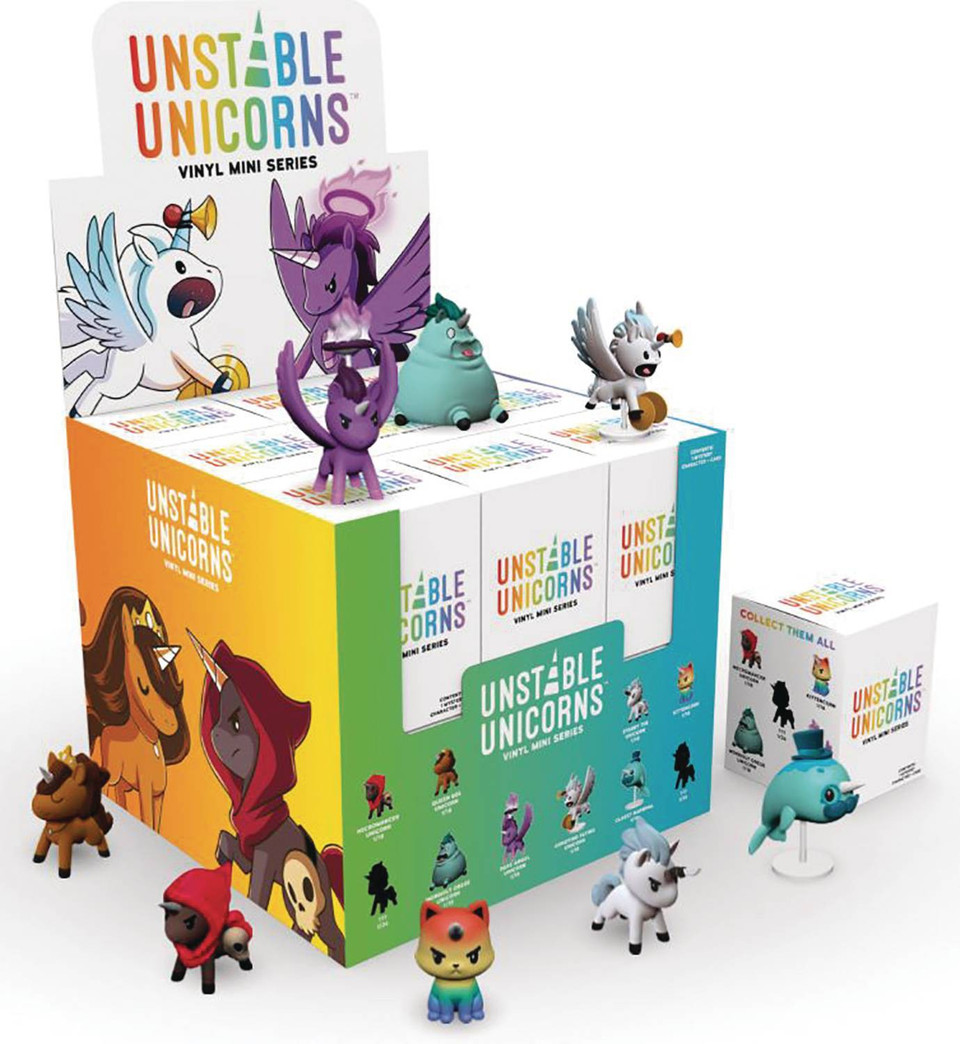 Unstable Unicorns Unstable Unicorns Mystery Box 18 Packs Teeturtle - ToyWiz
