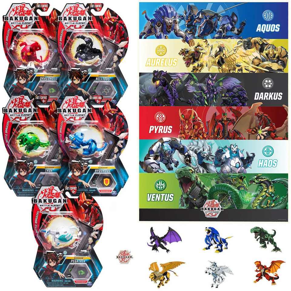 Bakugan Battle Planet Bakugan Battle Box Spin Master - ToyWiz