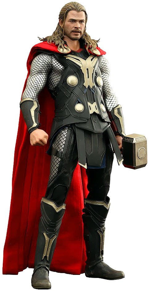 Thor The Dark World Movie Masterpiece Thor 16 Collectible Figure Hot ...