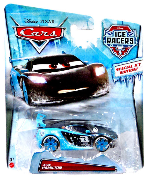 Disney Pixar Cars Ice Racers Lewis Hamilton 155 Diecast Car Special Icy ...