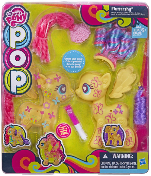 My Little Pony Pop Create a Pony Fluttershy Starter Kit Design-A-Pony ...