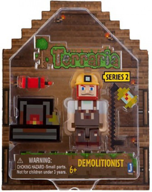 Terraria Demolitionist Action Figure Jazwares - ToyWiz