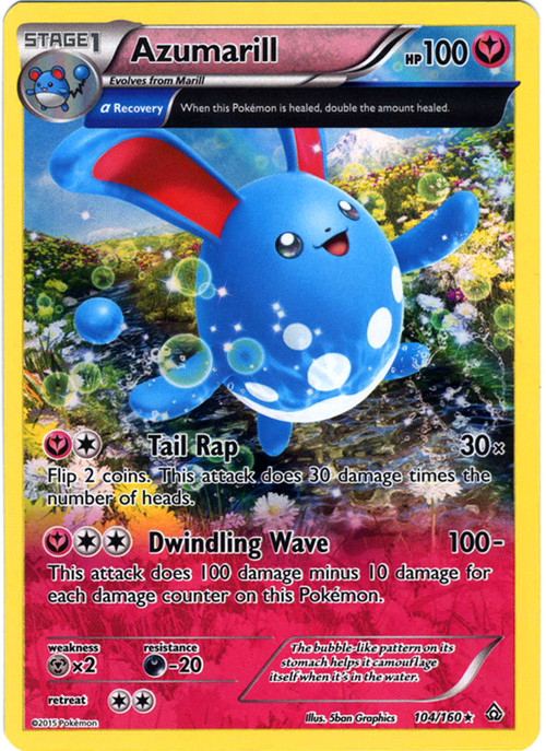 Azumarill Pokemon Card
