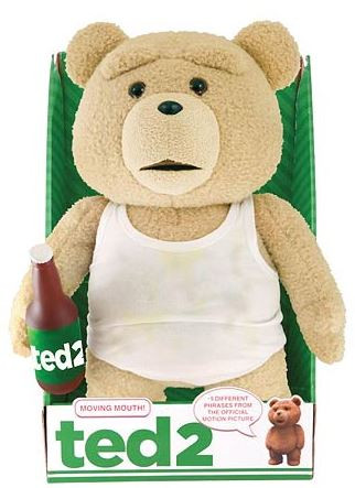 Ted 2 Ted in Tank Top with Beer 16 Talking Plush Explicit Commonwealth ...