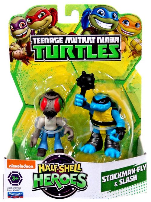 Teenage Mutant Ninja Turtles TMNT Half Shell Heroes Stockman-Fly Slash ...