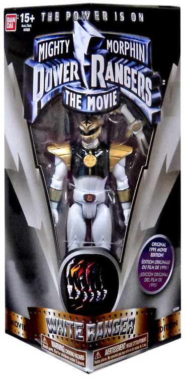 Power Rangers Mighty Morphin The Movie White Ranger Exclusive 5 Action ...