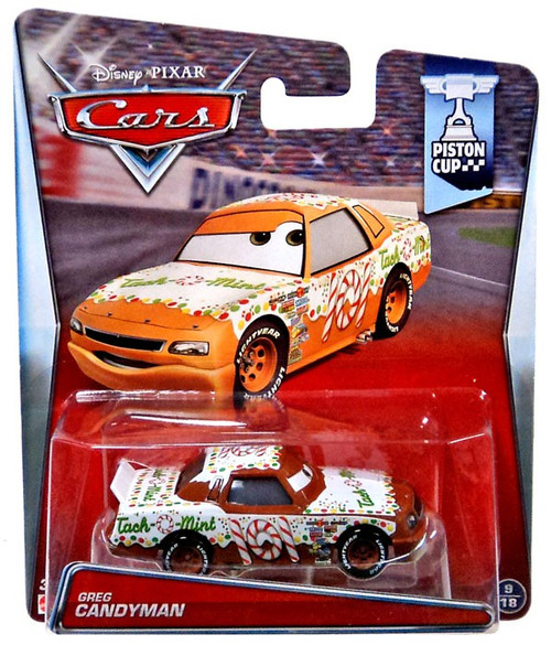 Disney Pixar Cars Piston Cup Greg Candyman 155 Diecast Car 918 Mattel ...