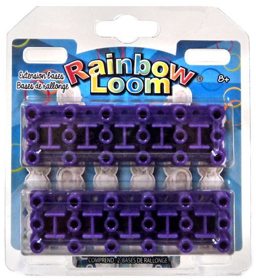 Rainbow Loom 6-Pin Extension Bases Rubber Band Crafting Kit Twistz ...