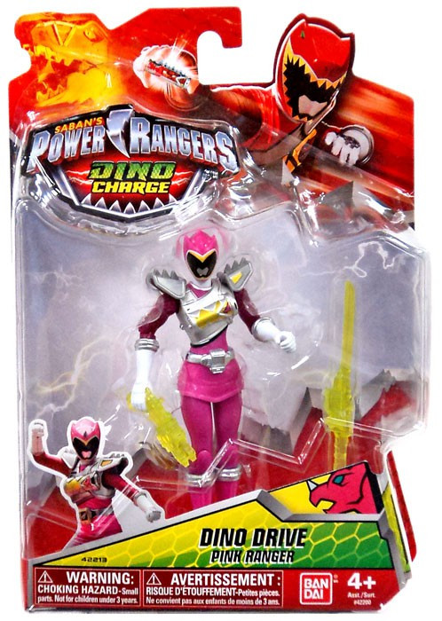 Power Rangers Dino Charge Dino Drive Pink Ranger 5 Action Figure Bandai ...