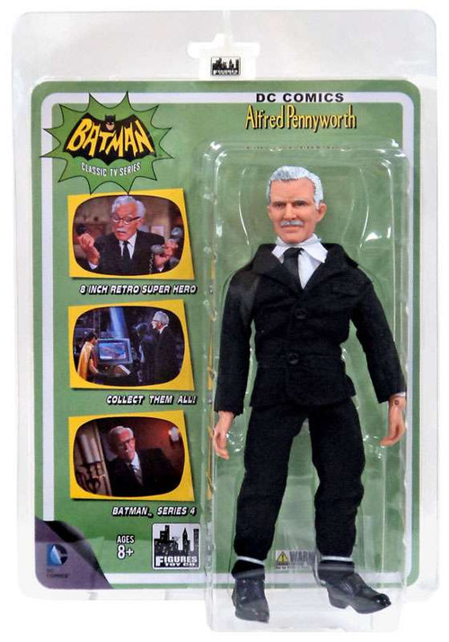 Batman 1966 TV Series Series 4 Alfred 8 Action Figure Figures Toy Co ...