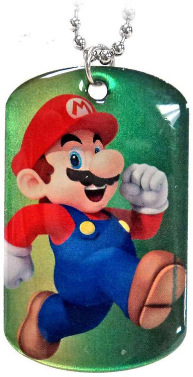 Super Mario 3D Mario Dog Tag 10 Loose Enterplay - ToyWiz