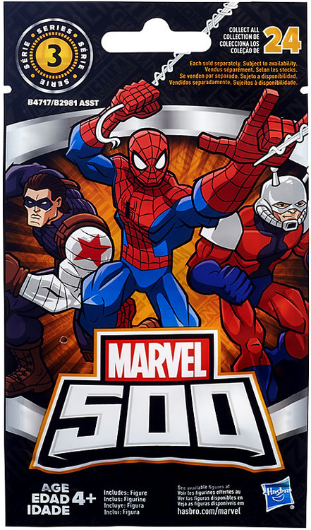 Marvel 500 Micro Series 3 Mystery Pack 1 RANDOM Figure Hasbro - ToyWiz