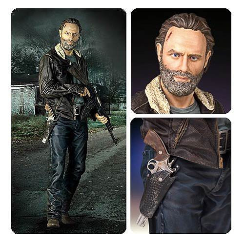 The Walking Dead Rick Grimes 18 Statue Season 5 Gentle Giant - ToyWiz