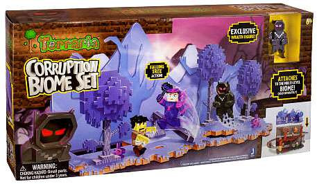 Terraria Corruption Biome Playset Jazwares ToyWiz