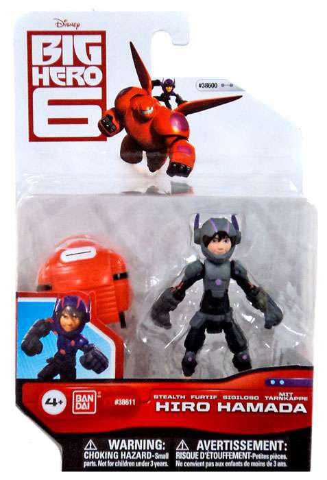 Big Hero 6 Hiro Hamada Exclusive 4 Action Figure Stealth Bandai America ...