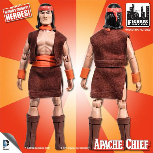 DC Worlds Greatest Heroes Super Friends Apache Chief 8 Action Figure ...