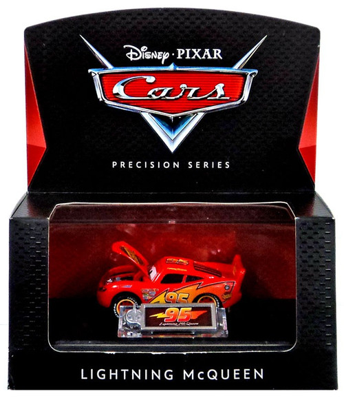 Disney Pixar Cars Precision Series Lightning McQueen 155 Diecast Car ...