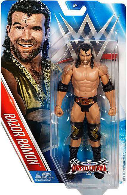 WWE Wrestling WrestleMania 32 Razor Ramon 6 Action Figure Mattel Toys ...