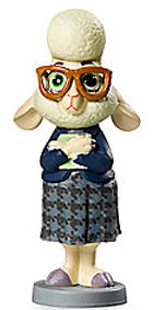Disney Zootopia Assistant Mayor Bellwether PVC Figure Loose - ToyWiz