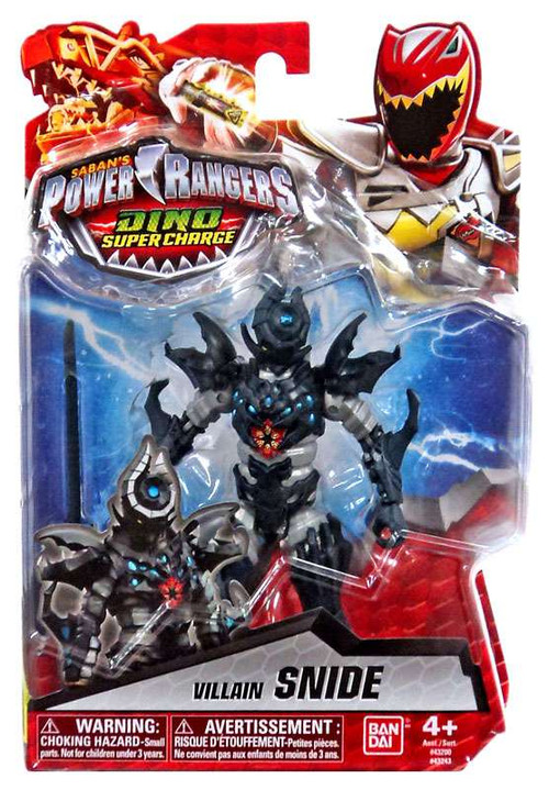 Power Rangers Dino Super Charge Villain Snide 5 Action Figure Bandai ...