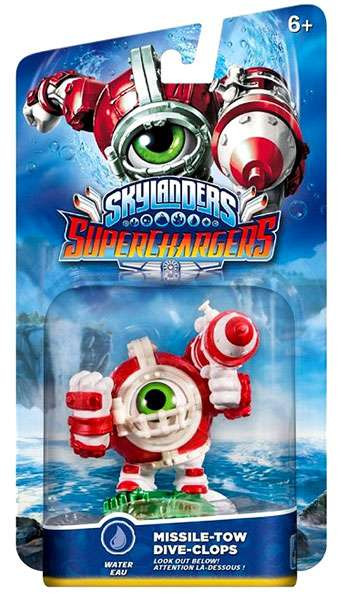 Skylanders SuperChargers Missile-Tow Dive-Clops Figure Pack Activision ...