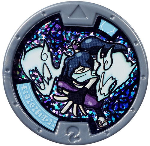 Yo-Kai Watch Series 1 Venoct Holofoil Rare Medal Loose Hasbro Toys - ToyWiz