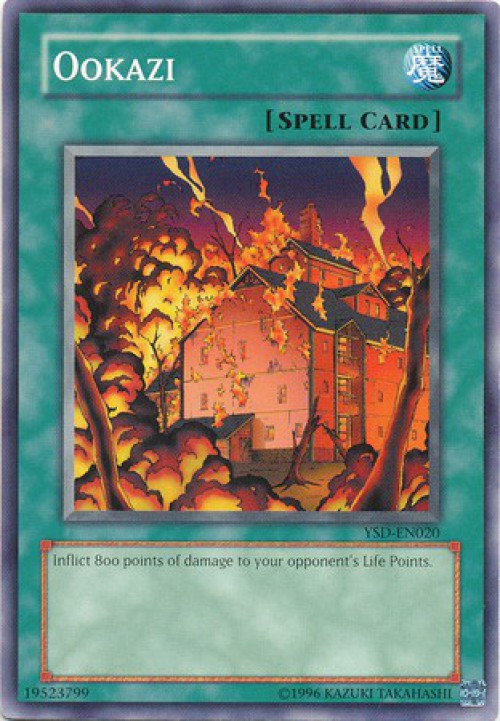 YuGiOh 2006 Starter Deck Single Card Common Ookazi YSD-EN020 - ToyWiz