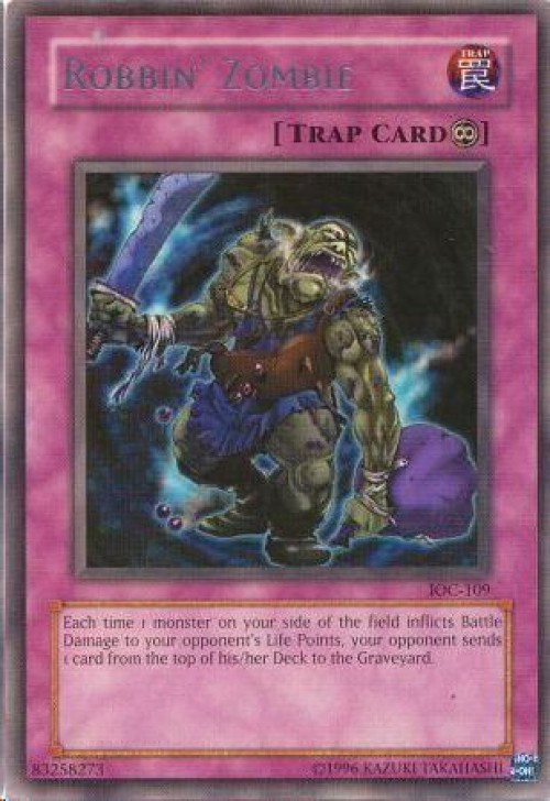 YuGiOh Trading Card Game Invasion of Chaos Single Card Rare Robbin ...