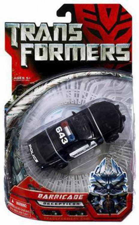 Transformers Movie Barricade Deluxe Action Figure Hasbro - ToyWiz