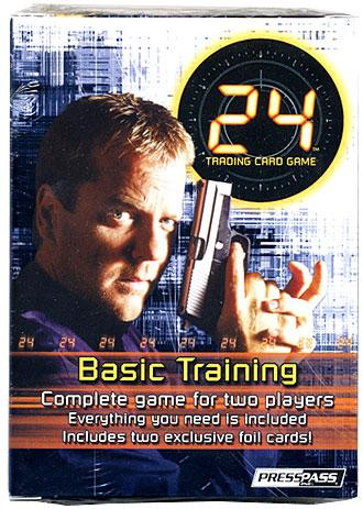 24 24 Trading Card Game Basic Training 2-Player Starter Set Press Pass ...