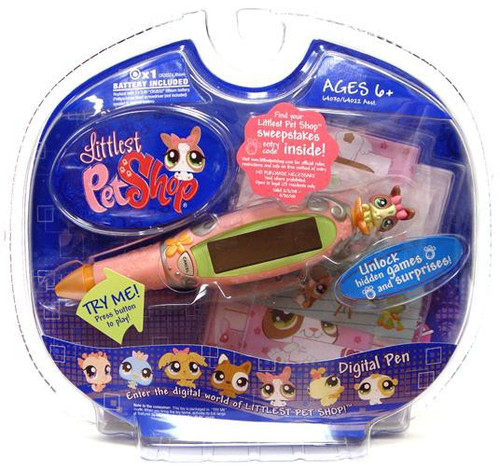 Littlest Pet Shop Digital Pets Bunny Digital Pen RANDOM Color Hasbro Toys - ToyWiz