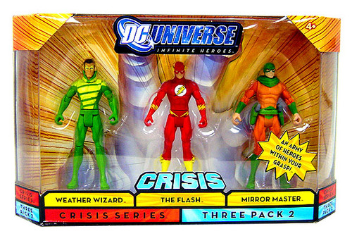 DC Universe Crisis Infinite Heroes Weather Wizard, The Flash Mirror ...