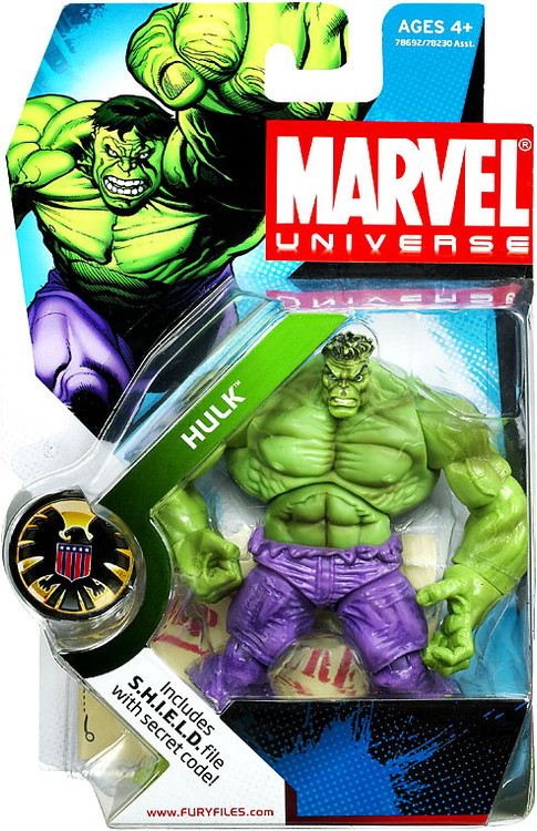 Marvel universe hulk figure store