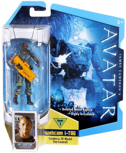 James Camerons Avatar Private Sean Fike 3.75 Action Figure No Face Mask ...
