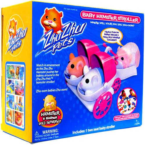 Zhu Zhu Pets Baby Hamster Stroller Accessory Set Cepia LLC - ToyWiz