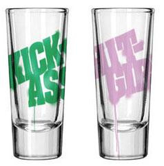Kick-Ass Kick-Ass Hit Girl Shot Glass Set Mezco Toyz - ToyWiz