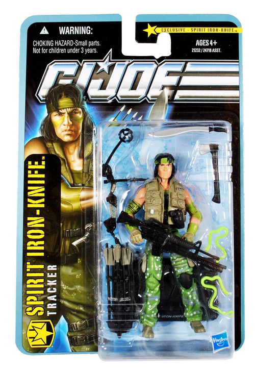 GI Joe Spirit Iron-Knife Exclusive 3.75 Action Figure Hasbro Toys - ToyWiz