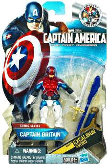 Captain America The First Avenger Comic Series Captain Britain 3.75 ...