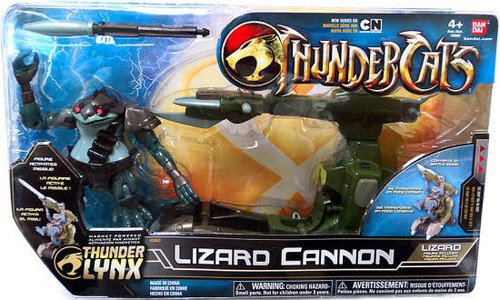 Thundercats Thunder Lynx Basic Lizard Cannon 4 Action Figure Vehicle ...