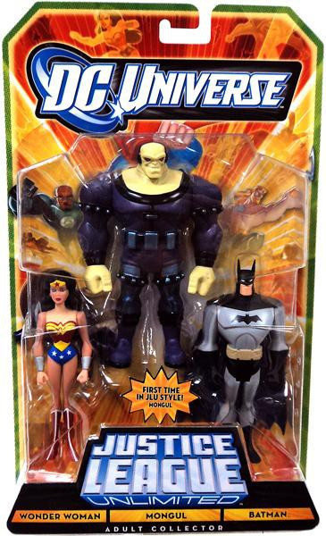 DC Universe Justice League Unlimited Wonder Woman, Mongul Batman ...
