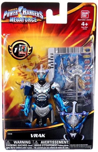 Power Rangers Megaforce Vrak Action Figure Bandai America - ToyWiz
