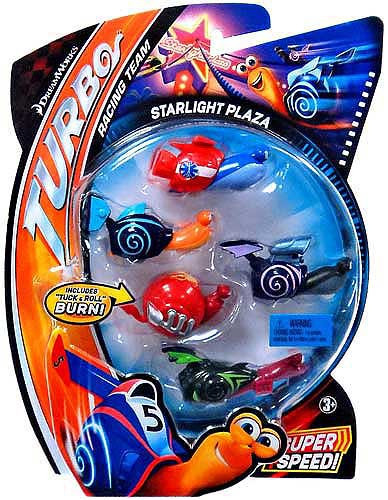 Turbo Movie Moments Starlight Plaza Figure 5-Pack Mattel Toys - ToyWiz