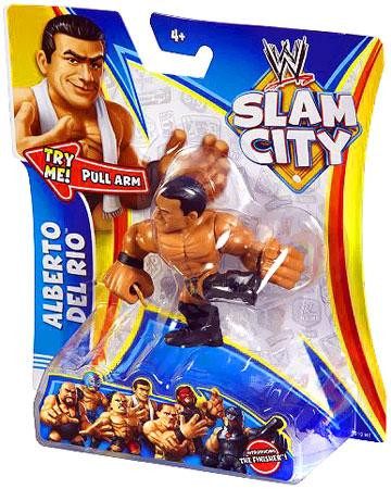 WWE Wrestling Slam City Alberto Del Rio Action Figure Mattel Toys - ToyWiz