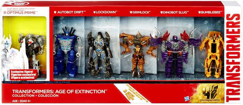 Transformers Age of Extinction Transformers Age of Extinction One Steps Exclusive Action Figure 6 Pack Hasbro ToyWiz