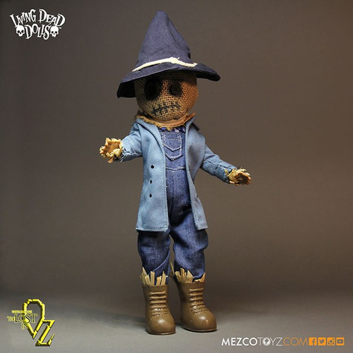 Living Dead Dolls Lost In Oz Purdy as The Scarecrow 10 Doll Mezco Toyz ...